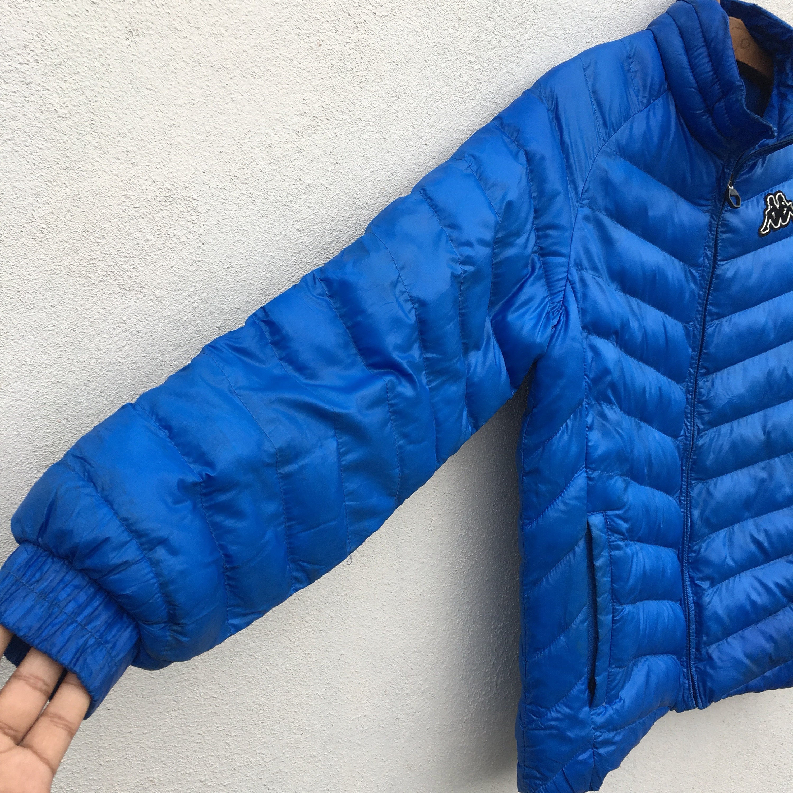 Rare Kappa Down Puffer Bomber Jacket - Etsy
