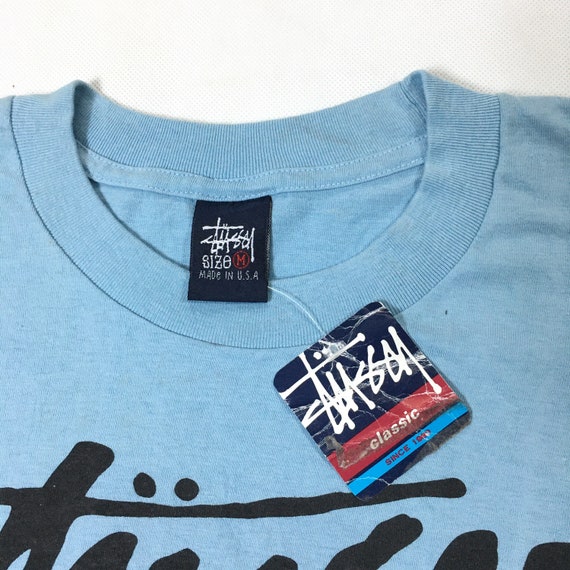 Rare! Vintage NWT Stussy 80s 90s World Tour Streetwea… - Gem