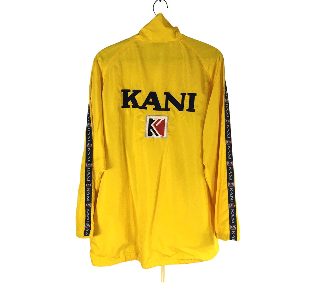 Rare!! Kani Big Logo Embroidery Windbreaker Zipper Jacket - Etsy