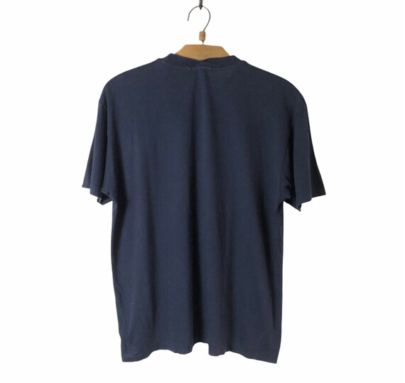 Vintage Gucci Embroidery Chest Crest Logo Tshirt - Gem