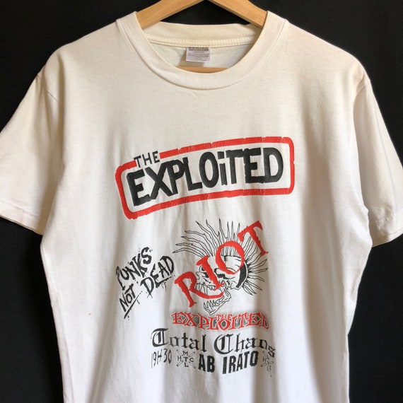 Vintage Exploited Total Chaos Punks Not Dead Bootleg … - Gem