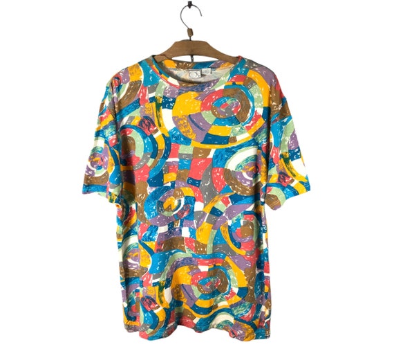 Rare Vintage 90s Ocean Pacific Surf Style Psychedelic Art - Etsy