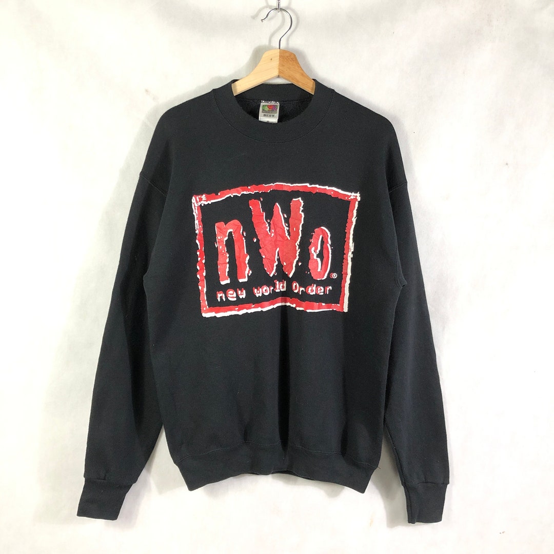 Vintage 90s NWO New World Order Wolfpac FOTL Sweatshirt - Etsy