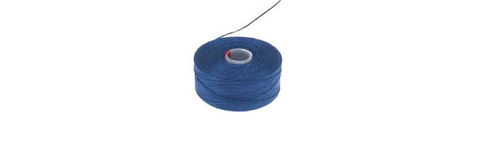 S-lon D Beading Thread. Superlon Bead Weaving Thread. Royal Blue X 1 - Etsy