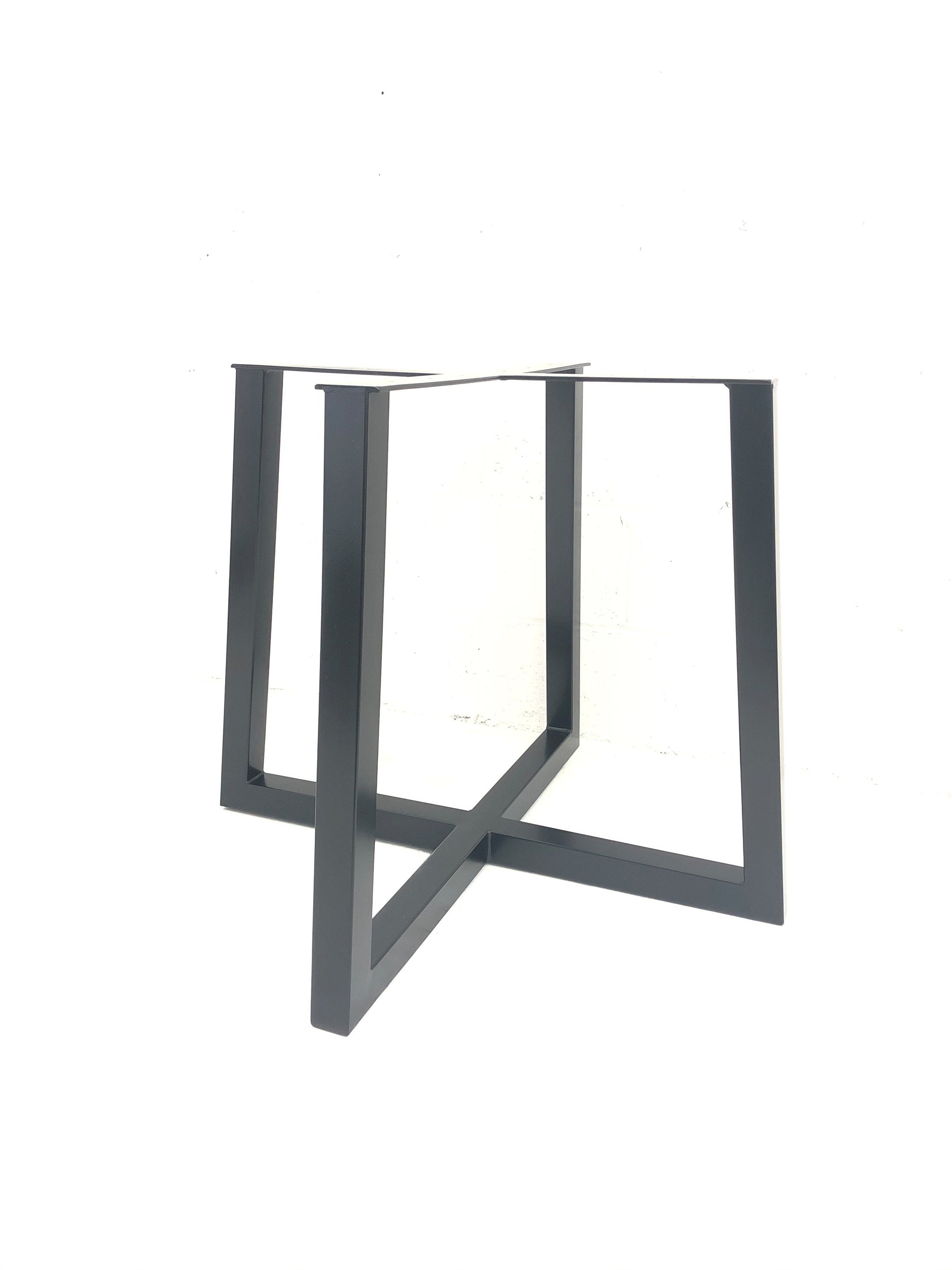Trapezium X Table Frame by Designer Legs - Dining/steel/metal ...
