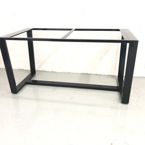 Inverted Trapezium Frame by Designer Legs - Rustic Steel Metal ...