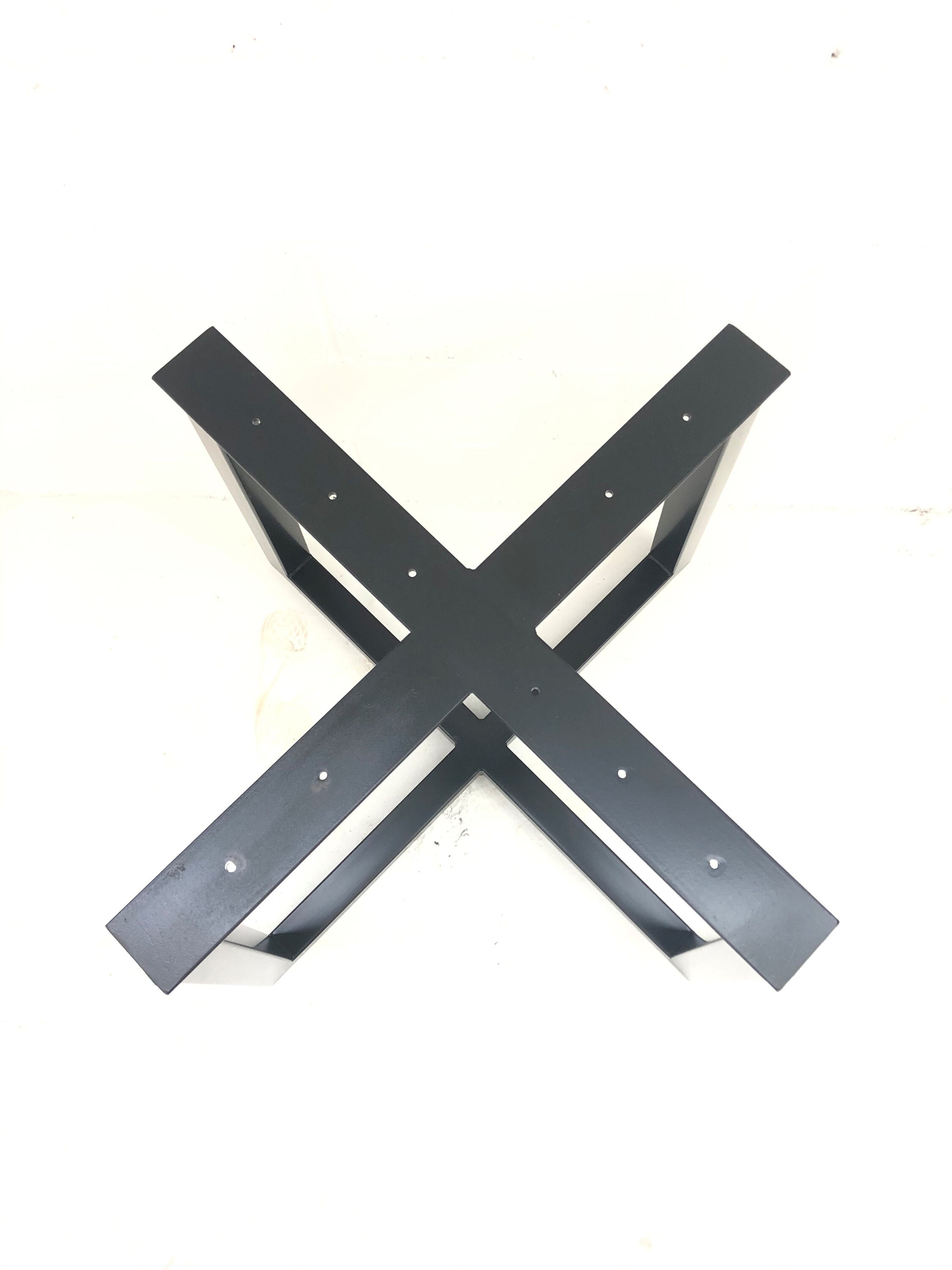 Trapezium X Table Frame by Designer Legs - Dining/steel/metal ...