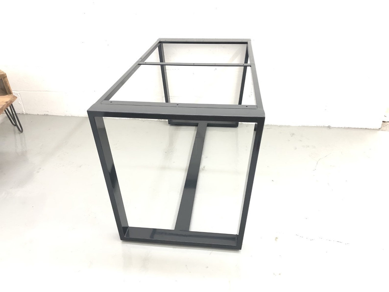 Inverted Trapezium Frame by Designer Legs Rustic Steel Metal | Etsy