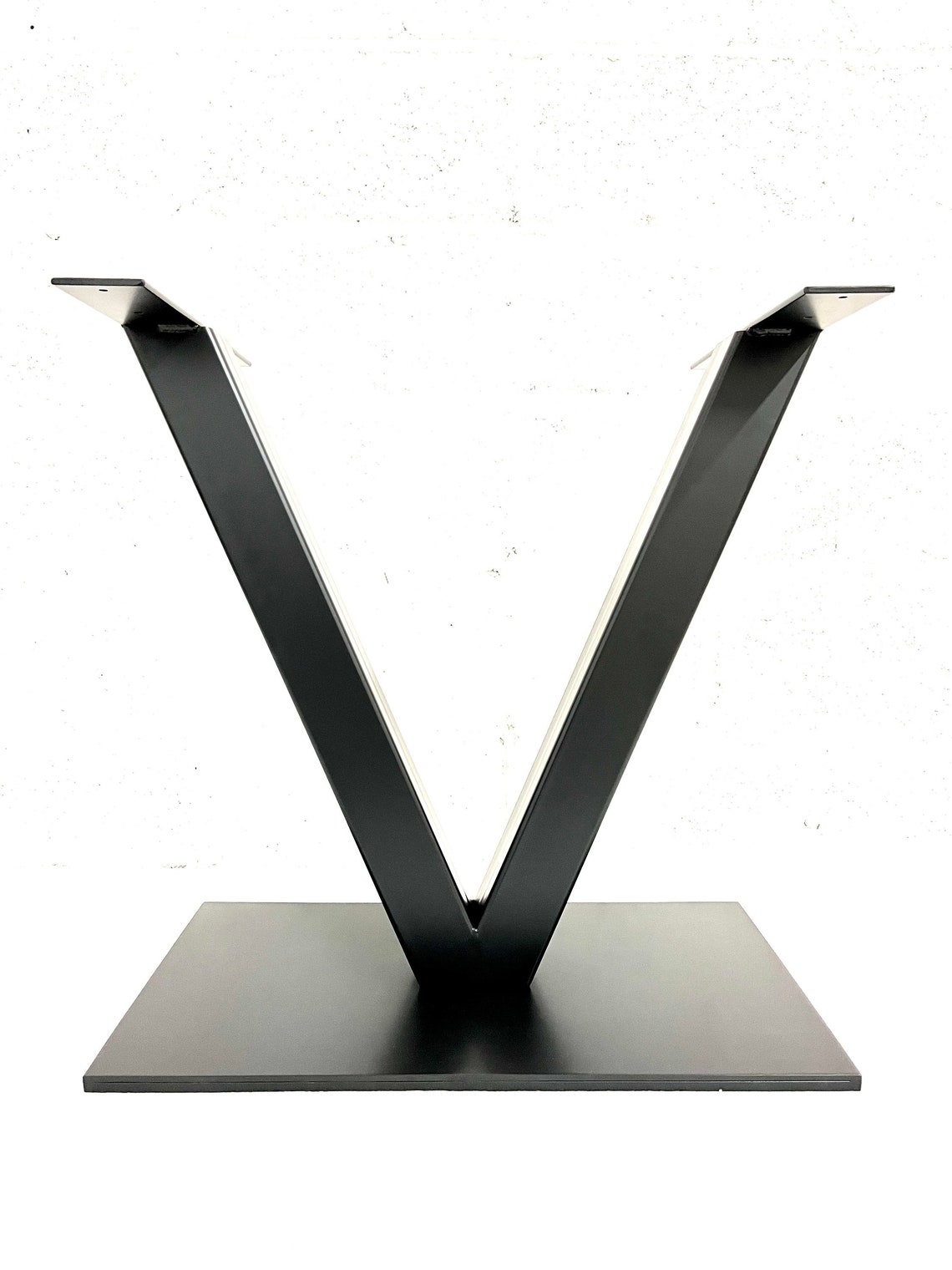 V Table Frame by Designer Legs - Centre Piece / Metal / Dining / Rustic ...