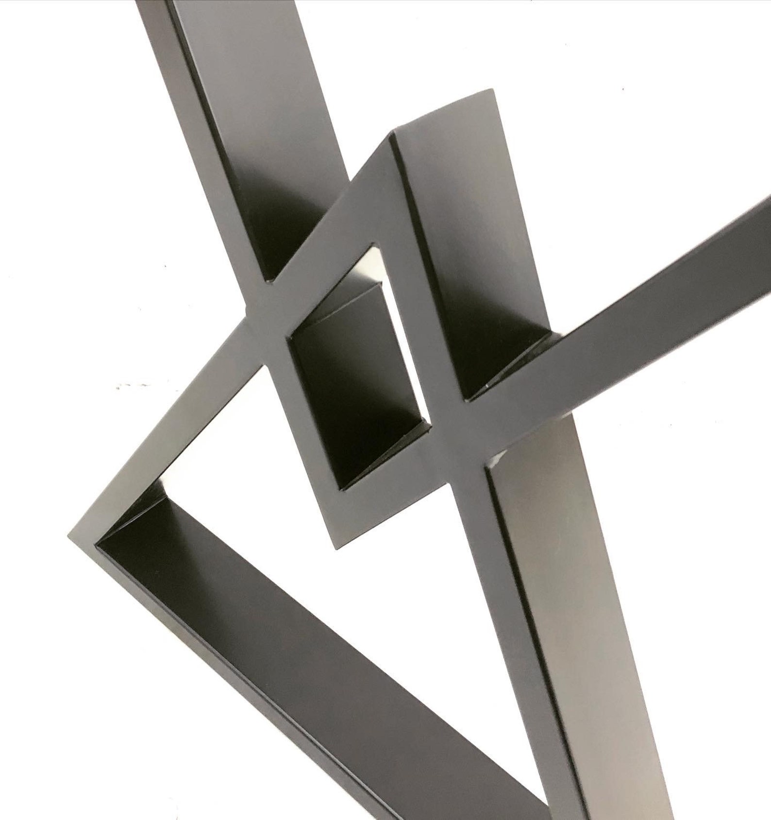 Diamond Table Legs by Designer Legs / Steel Metal Industrial Office ...