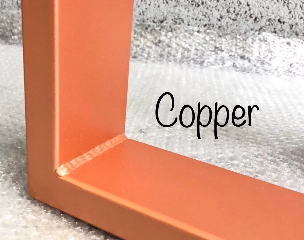 Inverted Trapezium Frame by Designer Legs - Rustic Steel Metal ...
