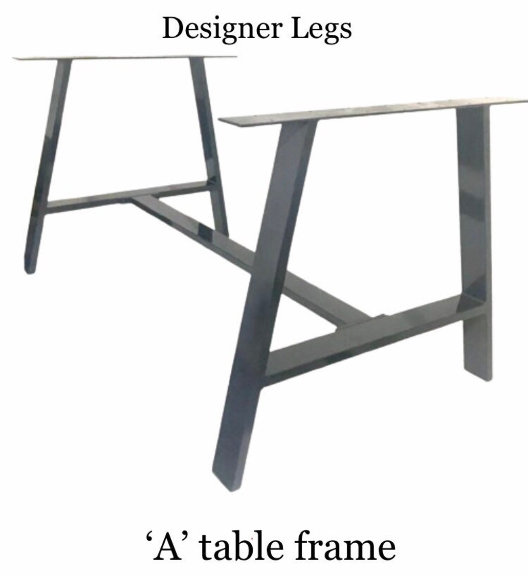 A Dining Table Frame by Designer Legs - Rustic Steel Metal Industrial ...