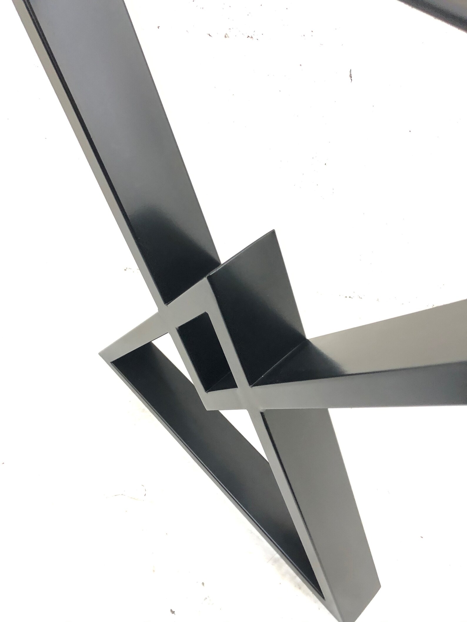 Diamond Table Legs by Designer Legs / Steel Metal Industrial Office ...
