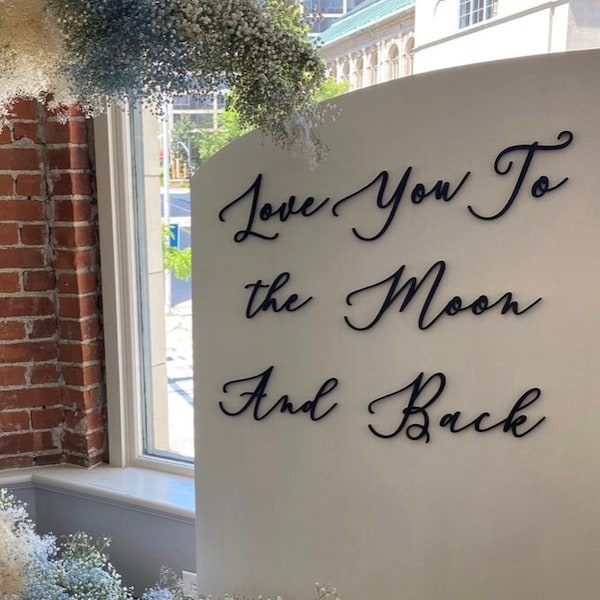 Custom Backdrop Words - Etsy