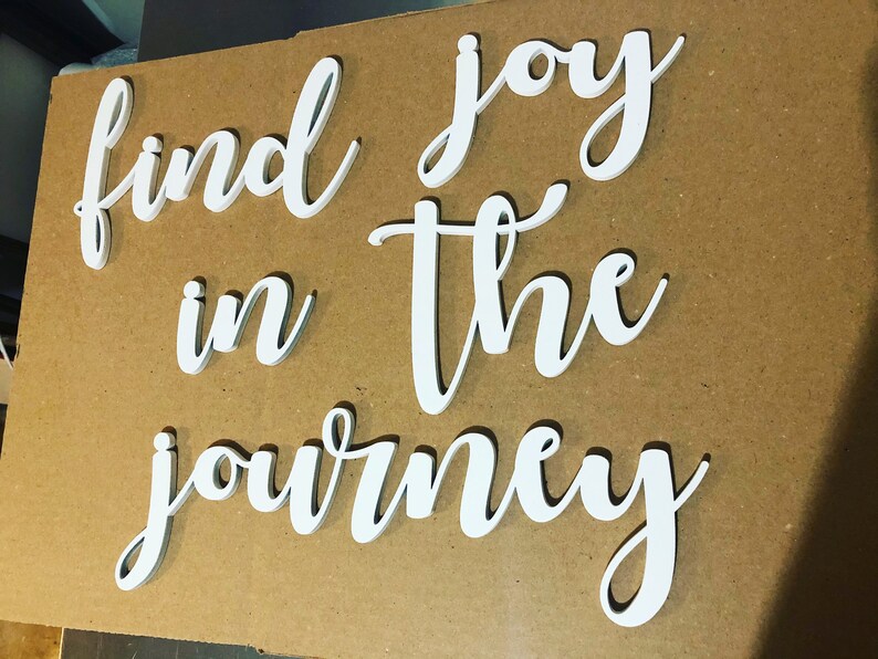 Custom Quote 3D Wood Sign / Any Quote You Want Laser Cut/ - Etsy