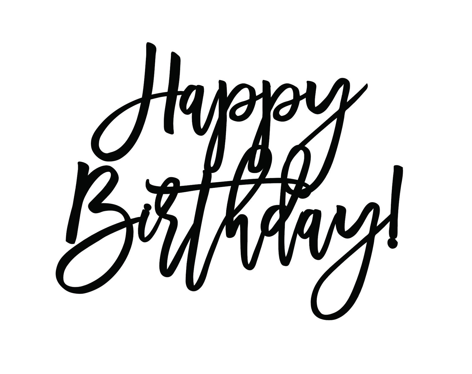 Happy Birthday Sign, Wood Cut Out / Birthday Decor, Laser Cut/ Backdrop ...