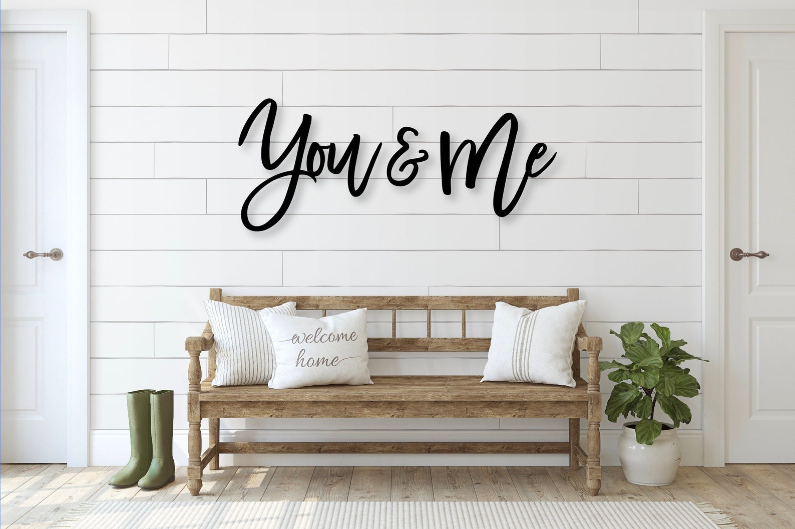 You & Me Sign Wedding Sign Master Bedroom Decor Laser Cut - Etsy