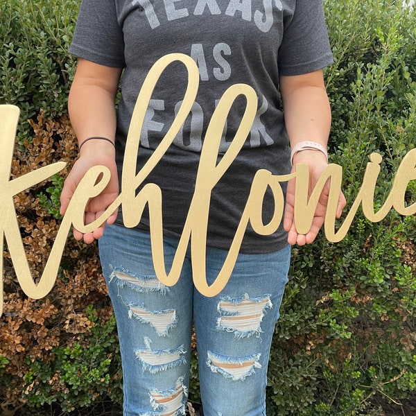 3d Laser Cut Letters - Etsy