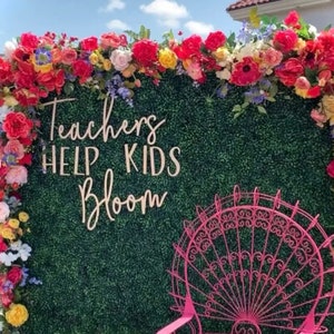 Custom Backdrop Sign, Custom Quote or Text for a Backdrop, Wood Words ...