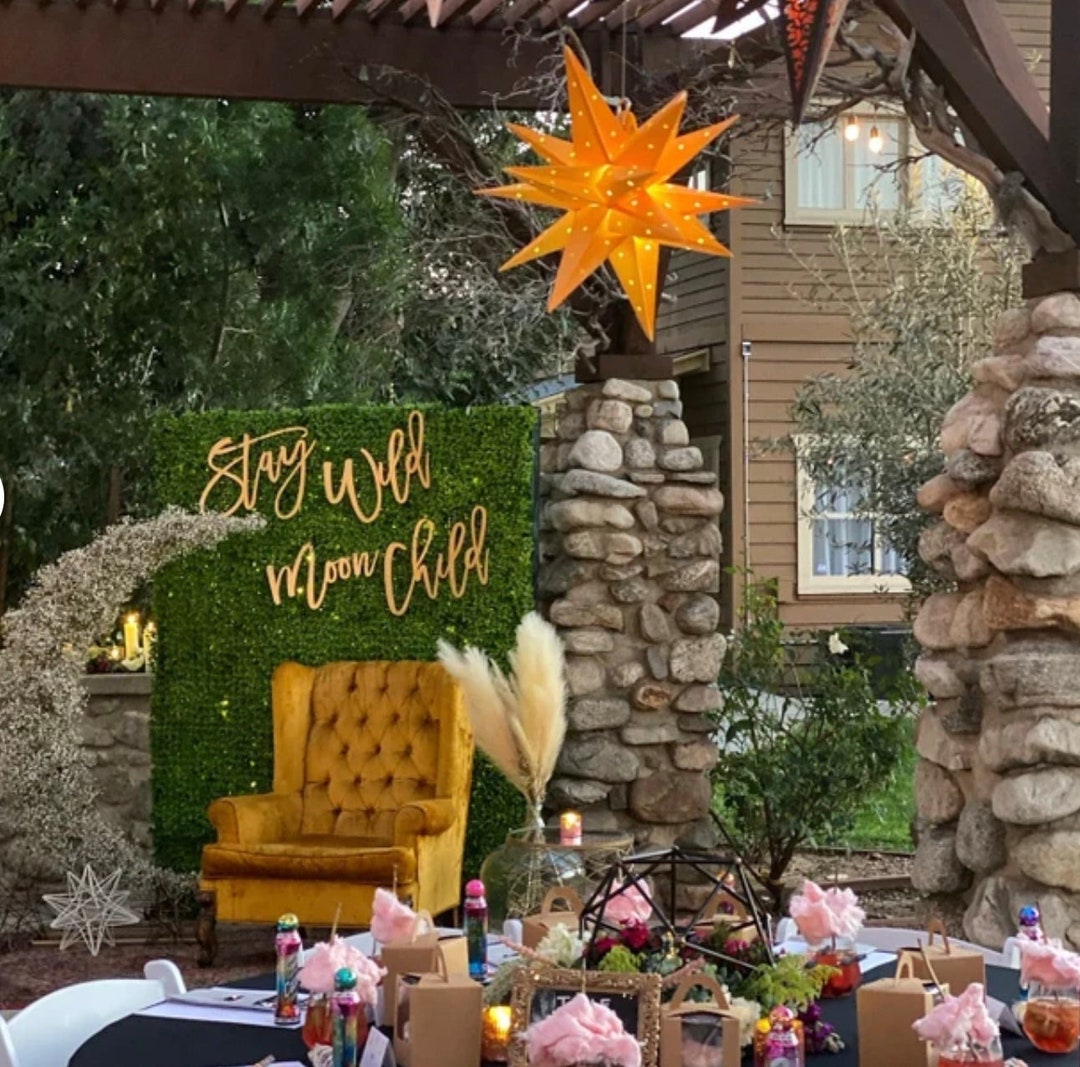 Custom Backdrop Laser Cut Sign, Custom Quote or Text for Backdrop, Wood ...