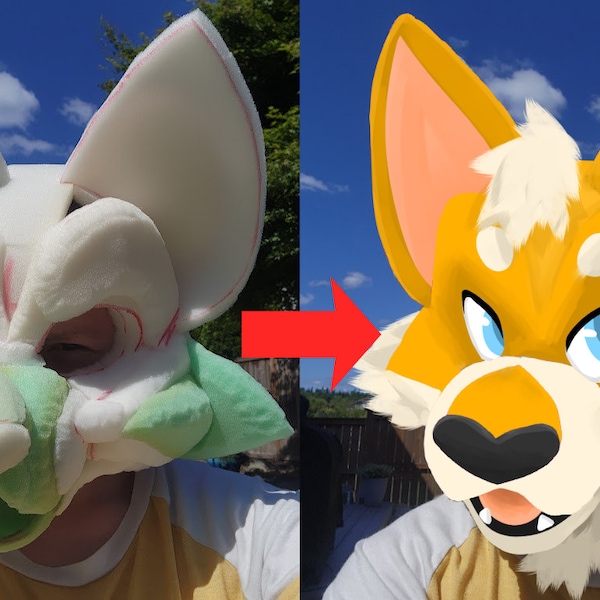 Cat Fursuit Head - Etsy