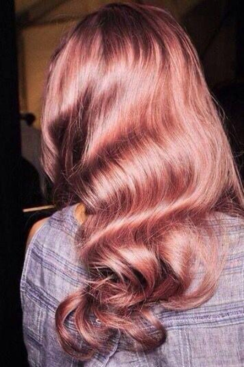 Ion Terracotta Hair Dye Permanent Brights Crème Hair Color Mauve - Etsy
