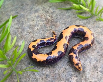 Polymer clay snake | Etsy