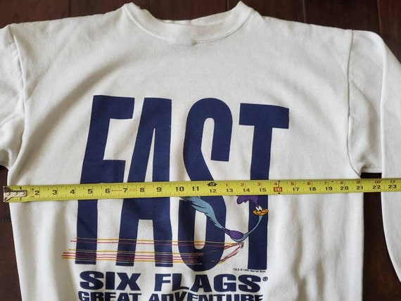 90s Vtg Looney Tunes Road Runner Six Flags Theme Amus… - Gem