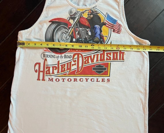 Harley Davidson Motorcycle Burning up the Road Grove’… - Gem