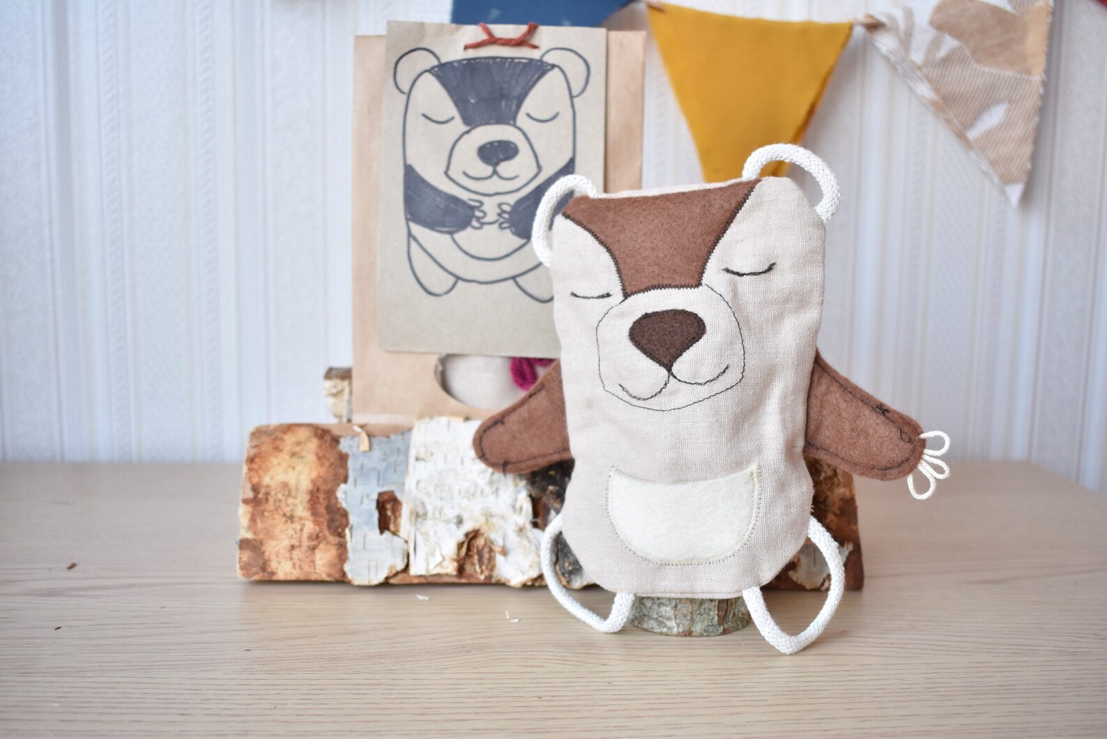 DIY Toy Kit Bear, Soft Toy Pattern, Baby Girl, Baby Boy Gift, Unique ...