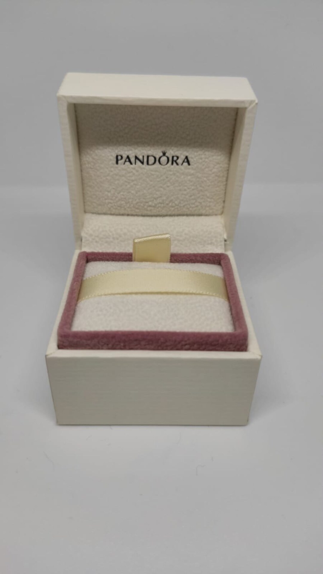 Pandora Charm Box - Cream - 5x5x4cm - Etsy