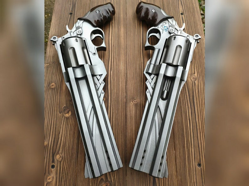 High quality Blue Rose Nero Revolver inspired Devil may Cry | Etsy