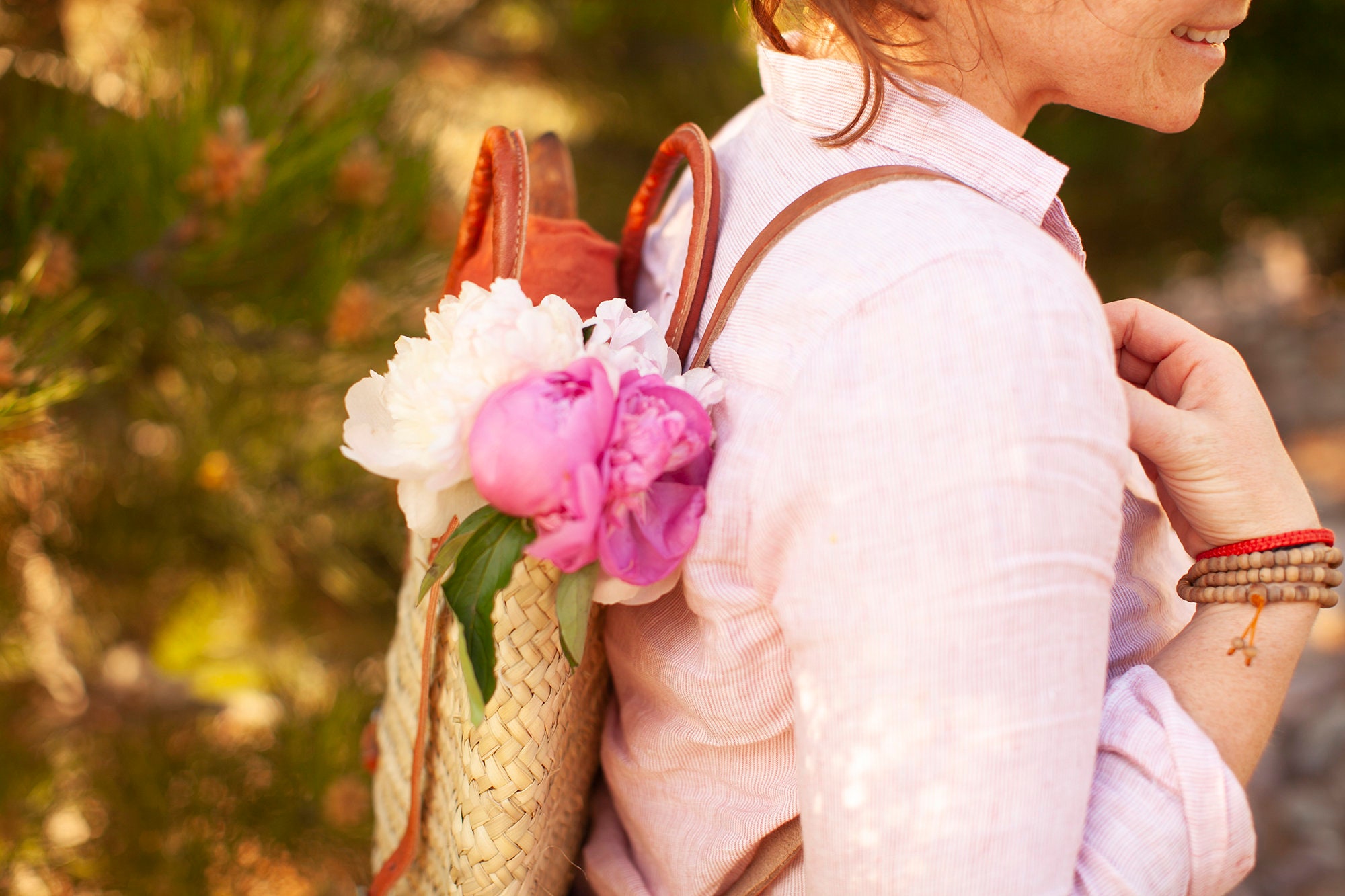 French Market Backpack, Woven Backpack, - Etsy