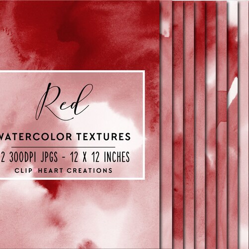Blue Watercolor Digital Papers Commercial Use Instant - Etsy