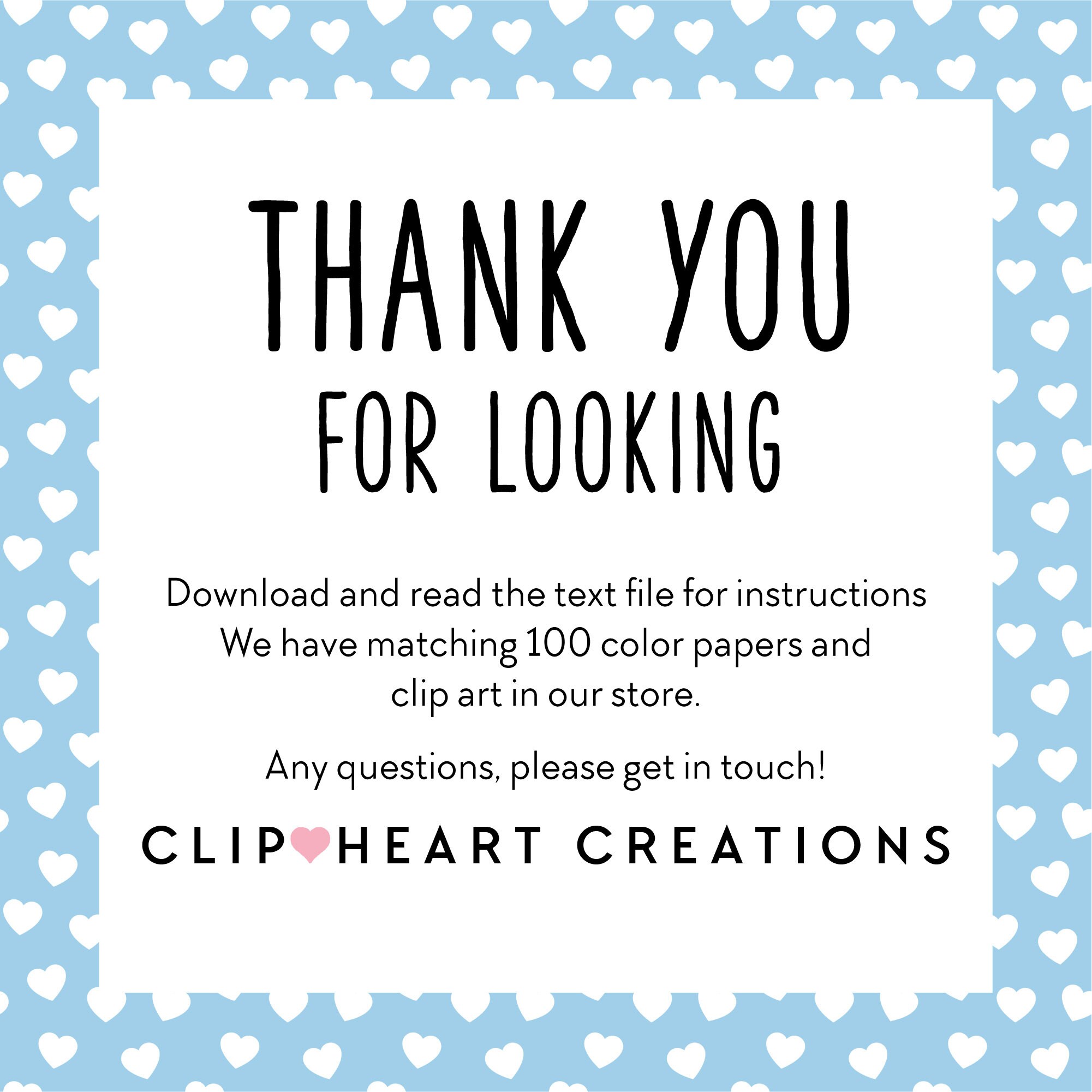 100 Heart Confetti Digital Paper Pack Commercial Use Instant - Etsy