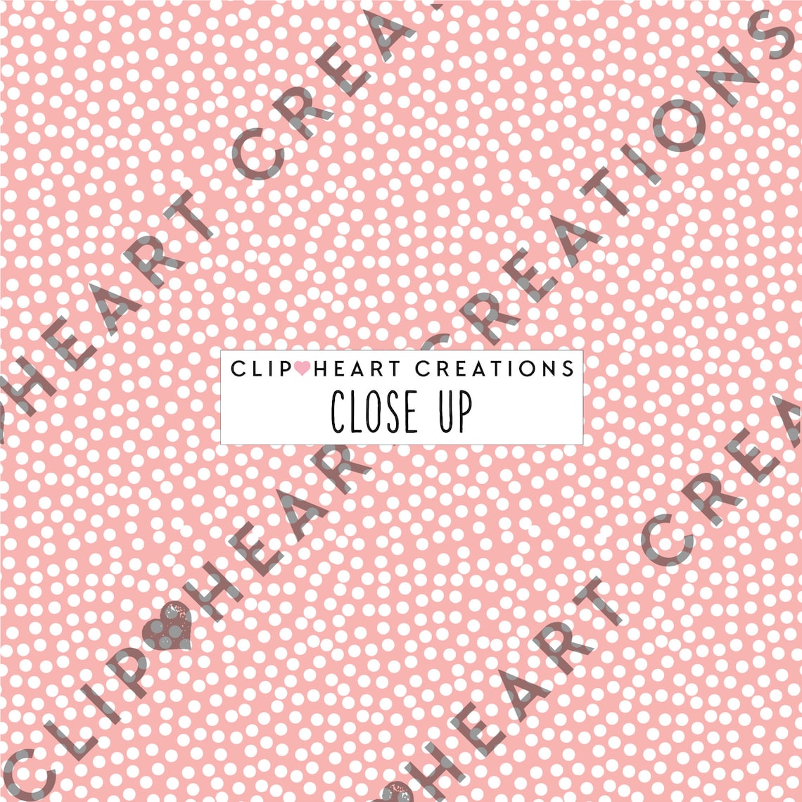 100 Chunky Dots Digital Papers Commercial Use Seamless White | Etsy