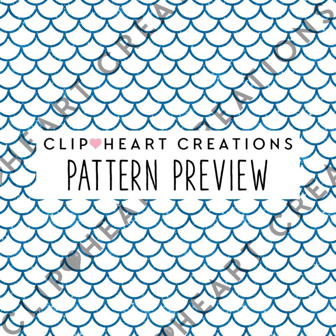 100 Glitter Mermaid Scales Digital Papers Commercial Use | Etsy