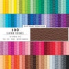 100 Gradient Colour Digital Paper Pack, Commercial Use Instant Download ...