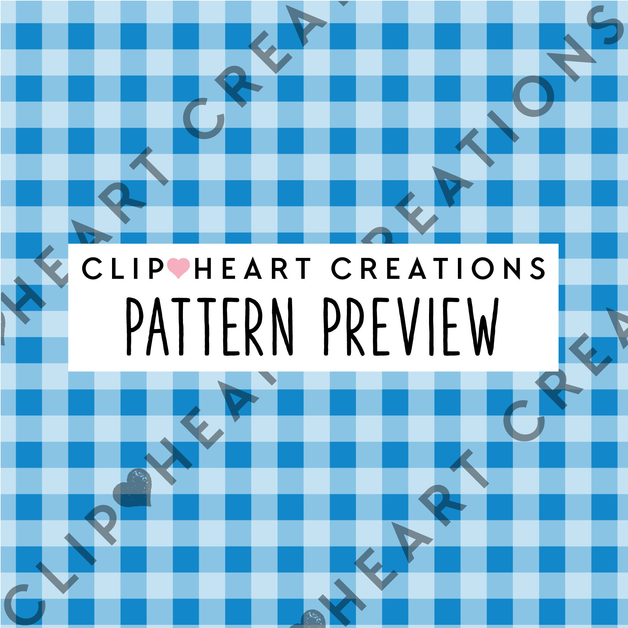 100 Gingham Pattern Digital Paper Commercial Use Seamless - Etsy