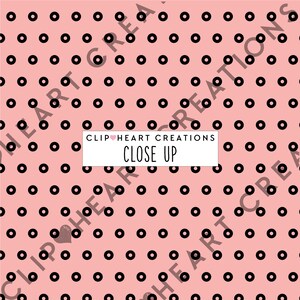 100 Ring Pattern Digital Papers, Commercial Use Seamless Retro Circle ...