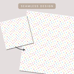 Rainbows Digital Paper Patterns, 20 Seamless Commercial Use Instant ...
