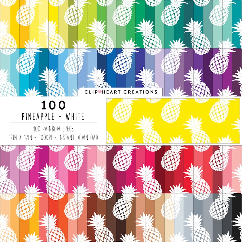 Pineapple Pattern - Etsy