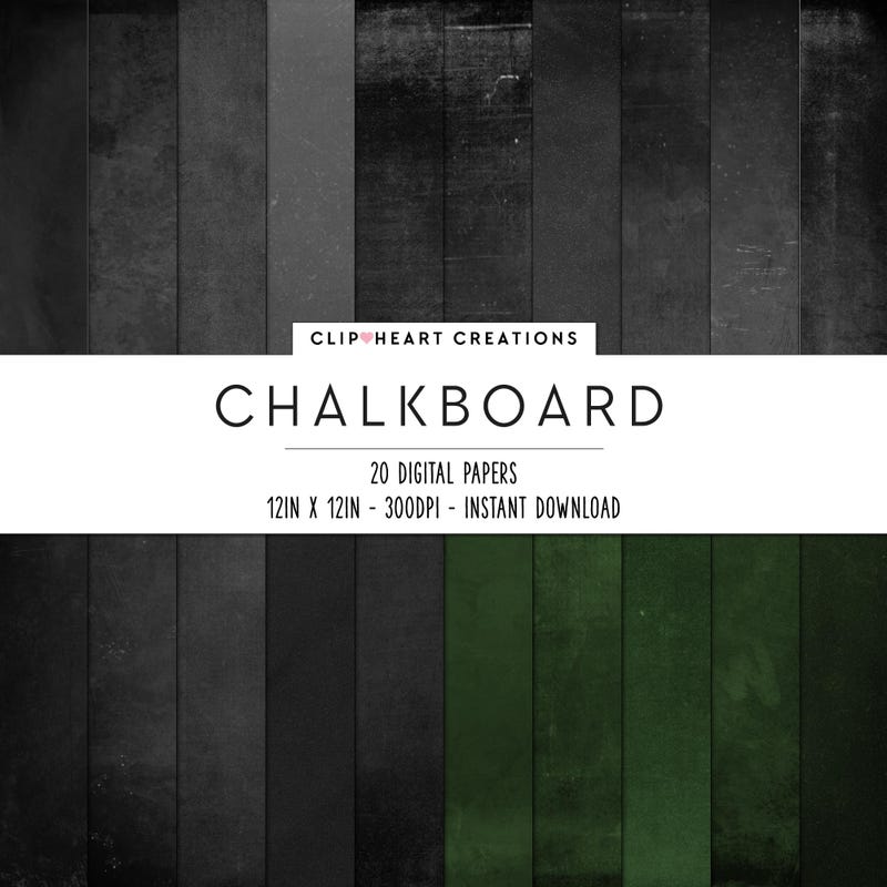 Chalkboard Paper - Etsy