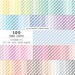 Peach Digital Paper Patterns, 20 Seamless Commercial Use Instant ...