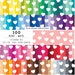 100 Heart Confetti Digital Paper Pack, Commercial Use Instant Download ...
