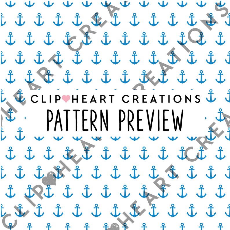 100 Anchors Digital Paper Commercial Use Instant Download | Etsy
