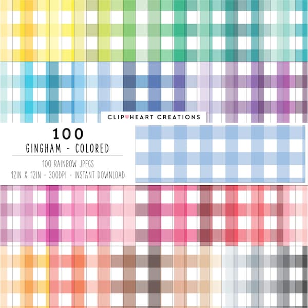 Gingham Paper - Etsy