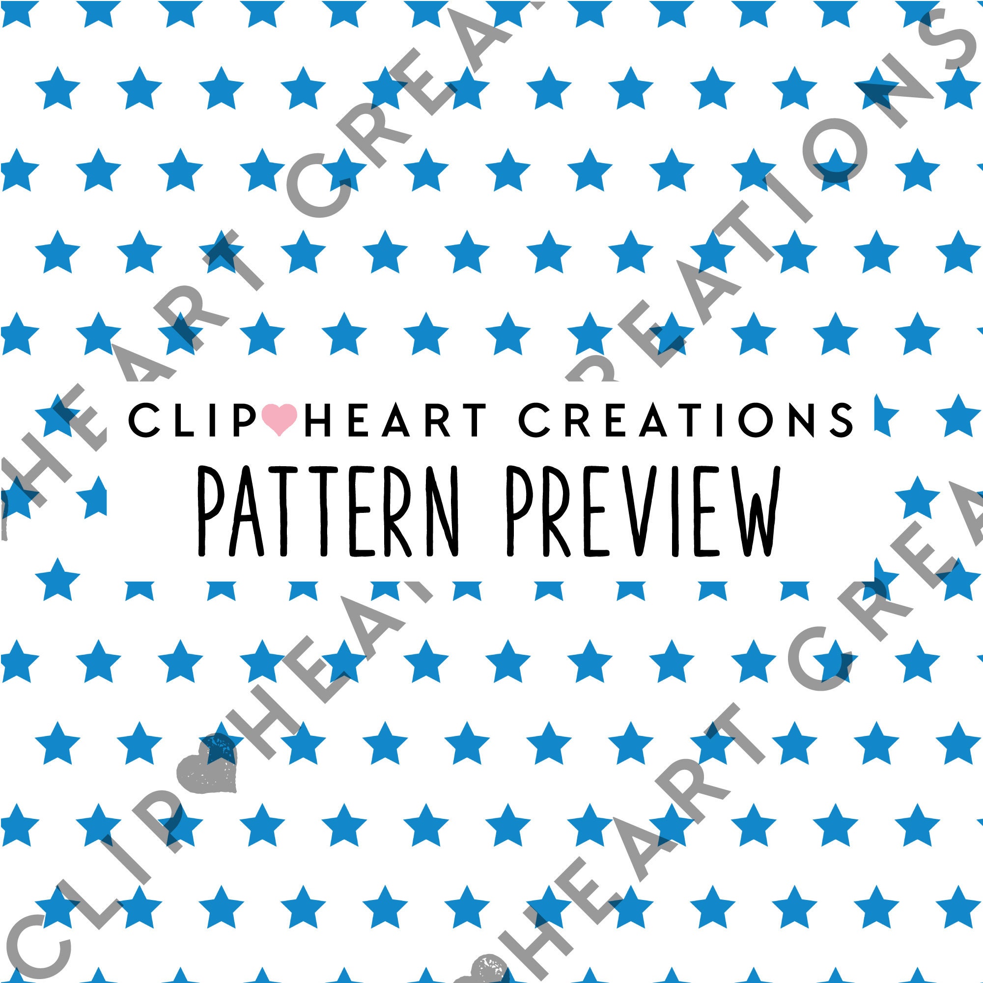 100 Star Pattern Digital Papers Commercial Use Seamless Color | Etsy