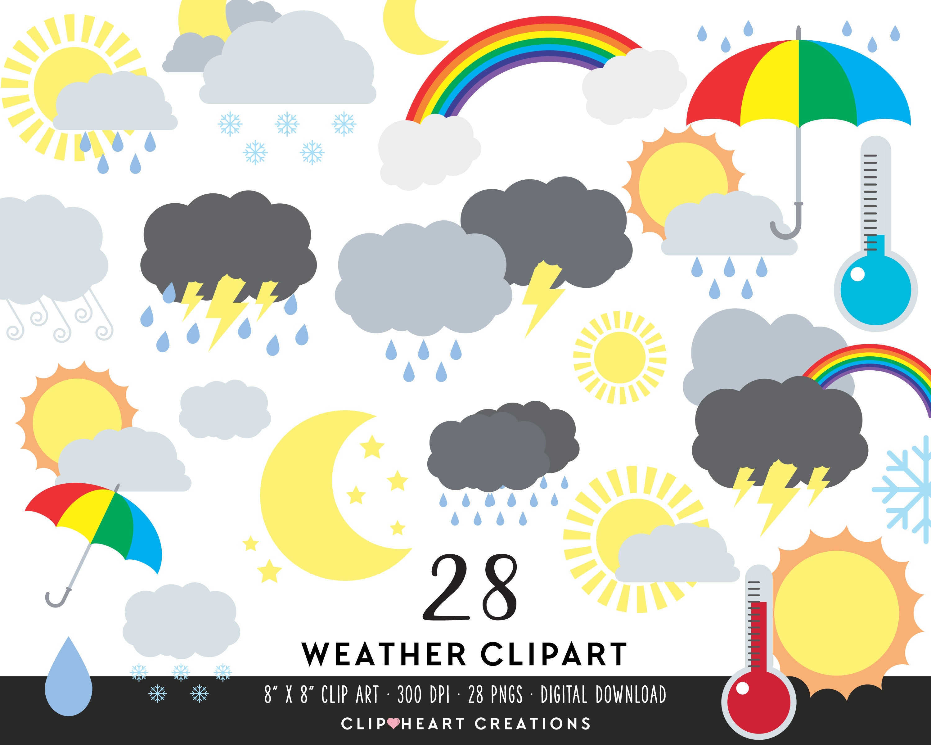 Weather Forecast Clipart