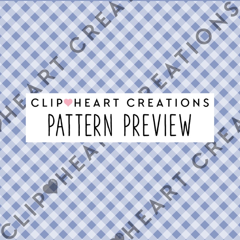 100 Gingham Pattern Digital Paper, Commercial Use Seamless Tinted ...
